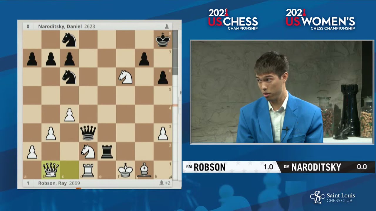 2021 U.S. Chess Championships: Ray Robson Interview | Round 1