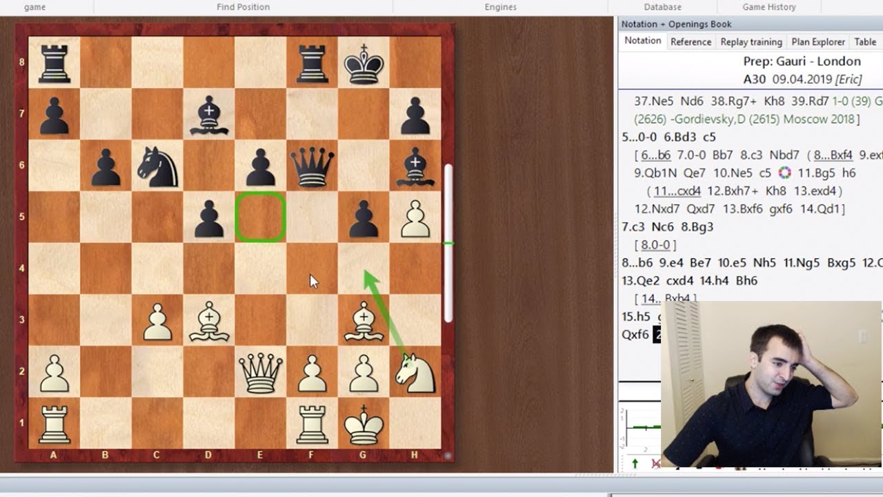 Preparing the London Opening for FM Gauri Shankar