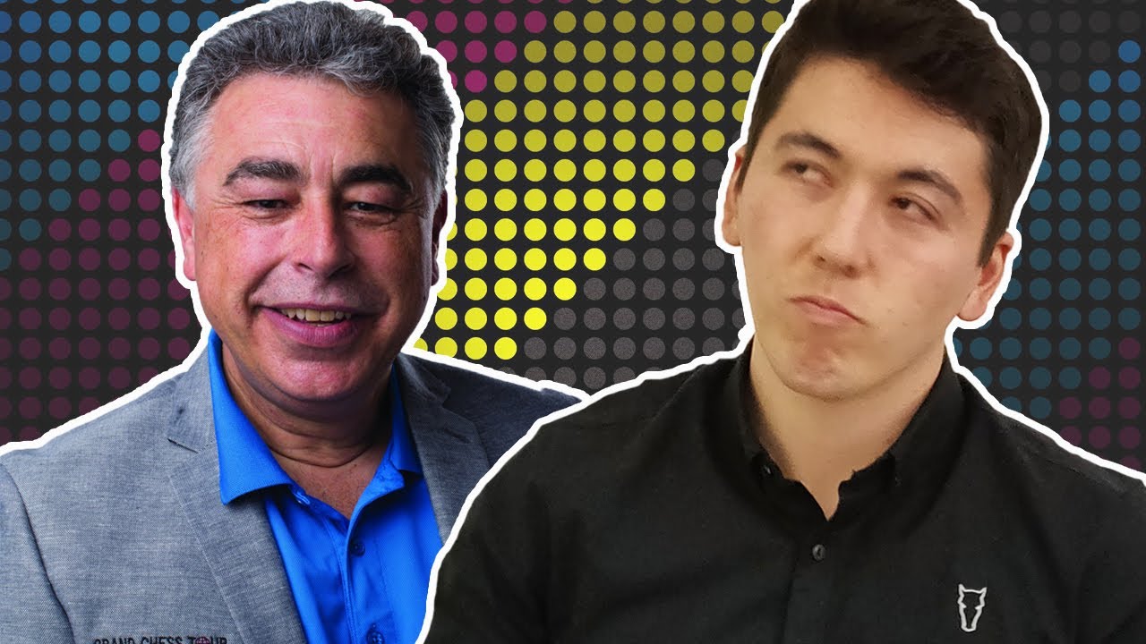 GM Eric Hansen playing some chill blitz chess with Yasser kibitzing