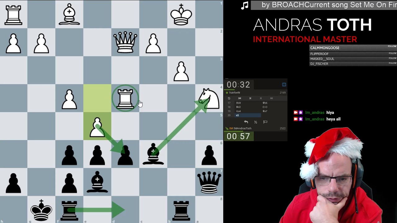 Lichess Plays: IM Andras Toth