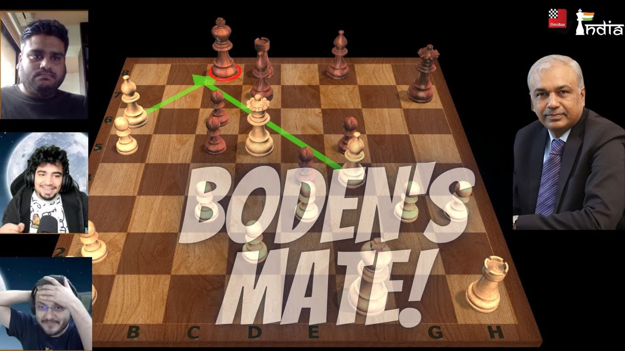 What is Boden’s Mate | Detailed breakdown | Chess Course | Praful Zaveri