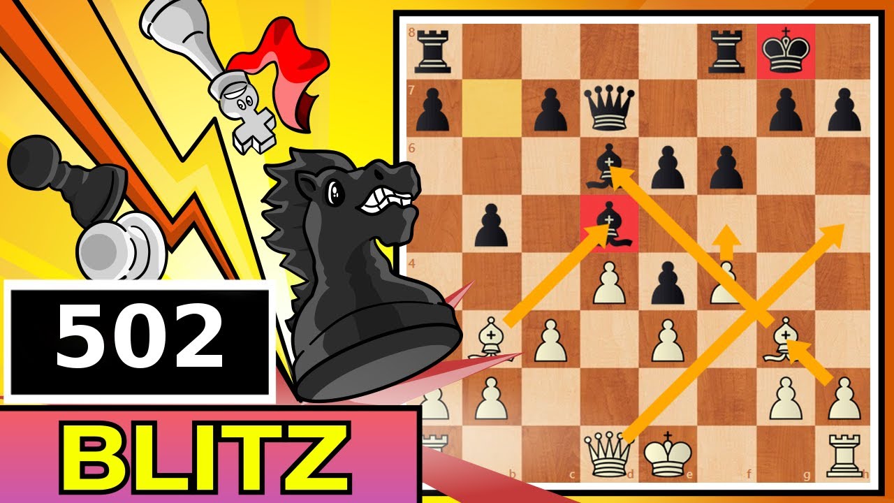 Using the Clock as a Weapon | Blitz Chess #502