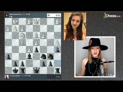 Anna Rudolf & Alexandra Botez challenge GM Hikaru Nakamura!!