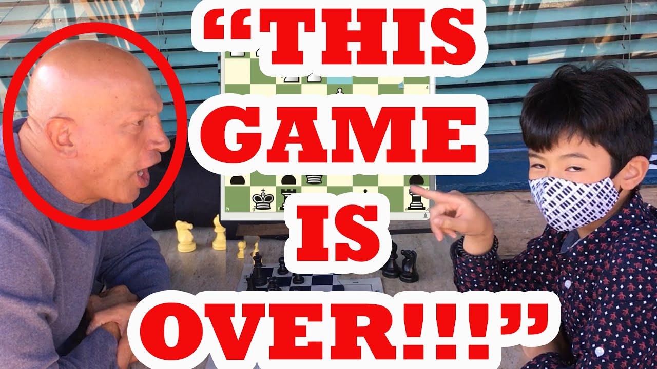 10 Year Old Hustles Trash Talker With Russian Chess Strategy! Boston ...