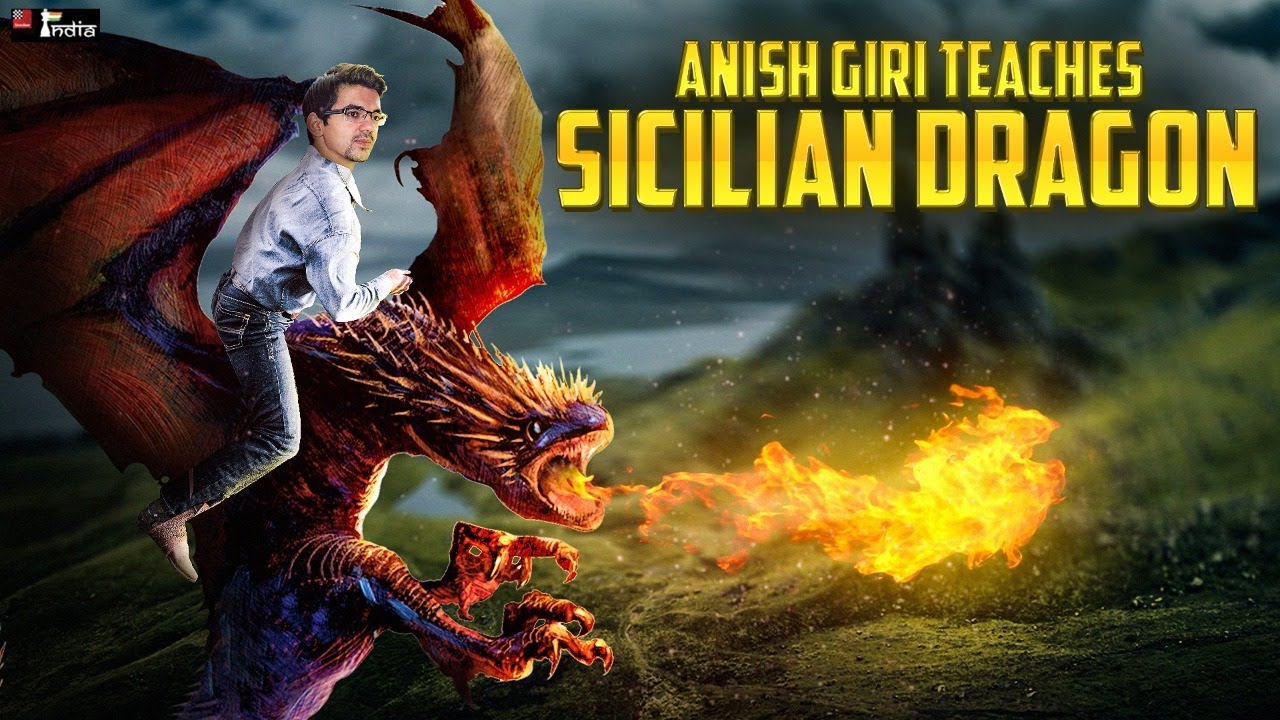 Anish Giri teaches the Sicilian Dragon | ft. Michael, Vidit, Tania