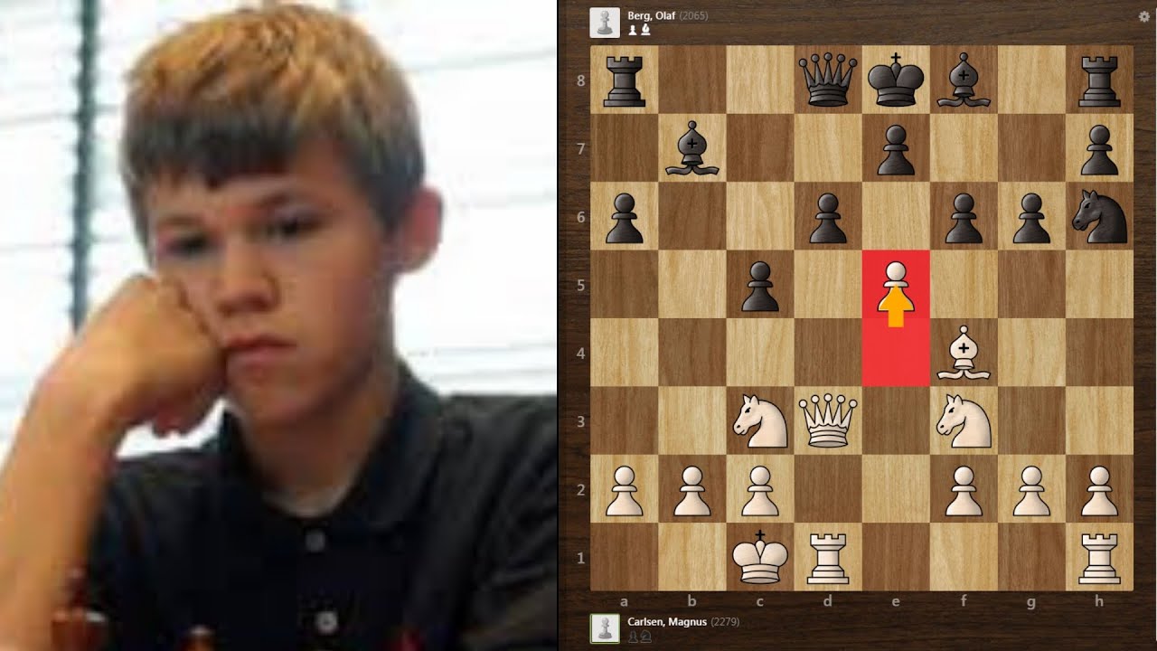 12 Year old Magnus Goes Into One Of The Wildest Lines Of The Sicilian ...