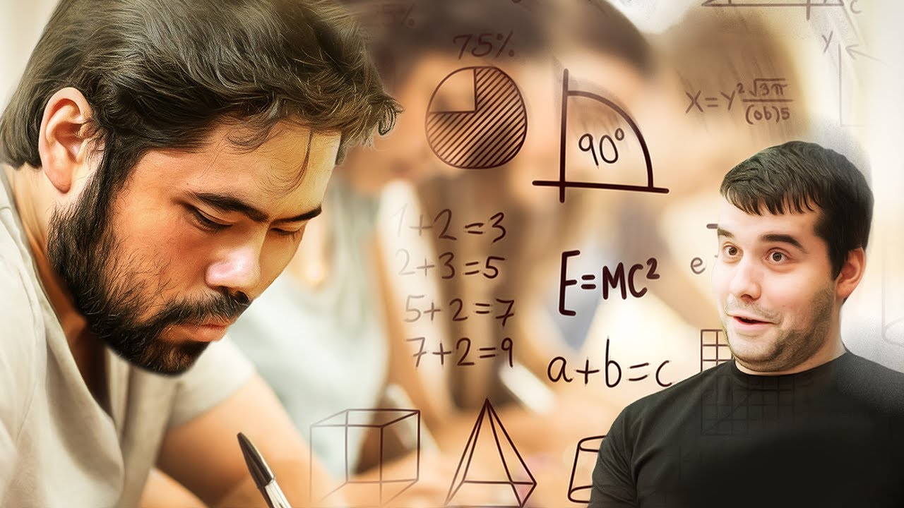 Two Mad Geniuses Wildly Calculate Over Each Other