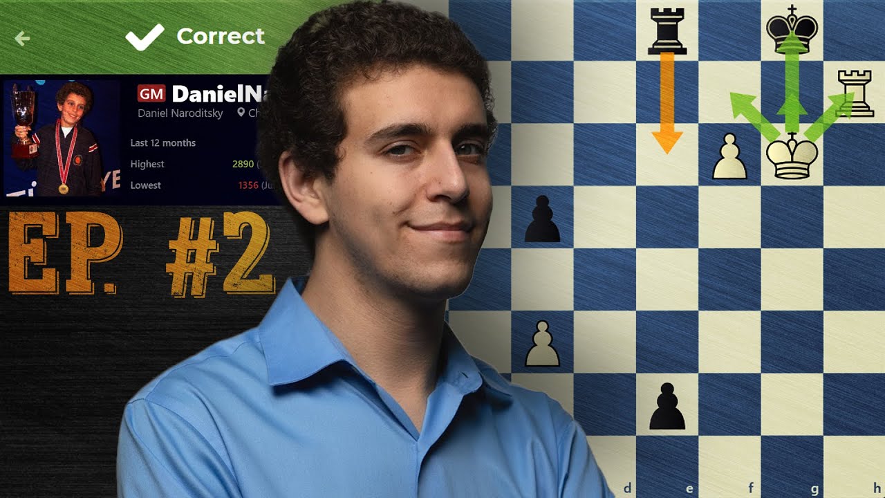 Grandmaster Solves Advanced Chess Puzzles