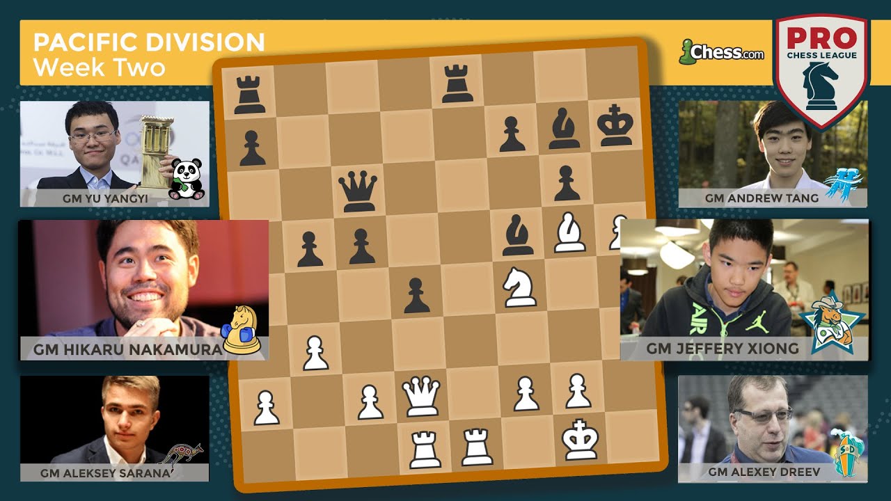 PRO Chess League Week Two: Pacific Division - Yu Yangyi Debuts