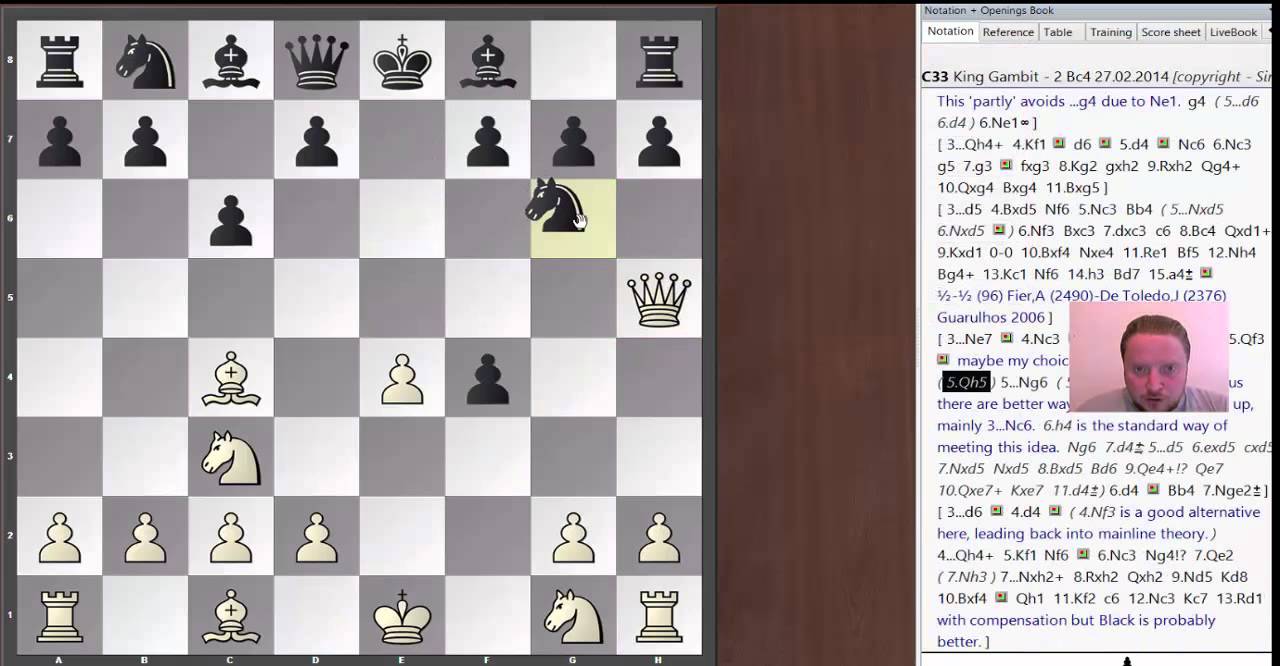 Overview of The Kings Gambit with 3 Bc4!?