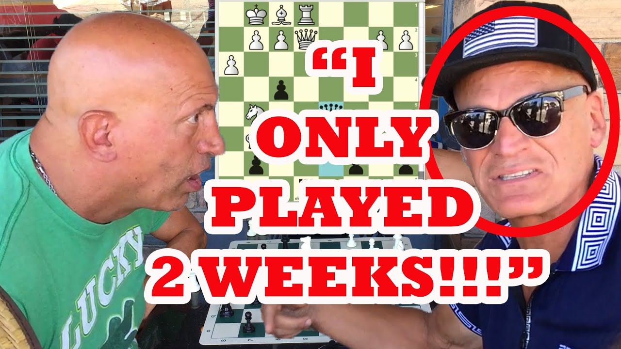 Chess Hustler Tells Famous Trash Talker He’s Only Played 2 Weeks ...