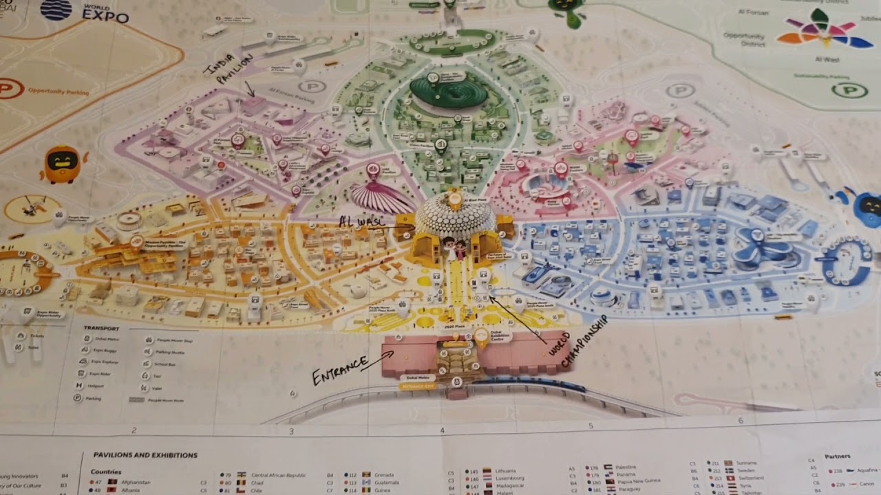 Visiting the entire world in one place at the Dubai Expo 2020!