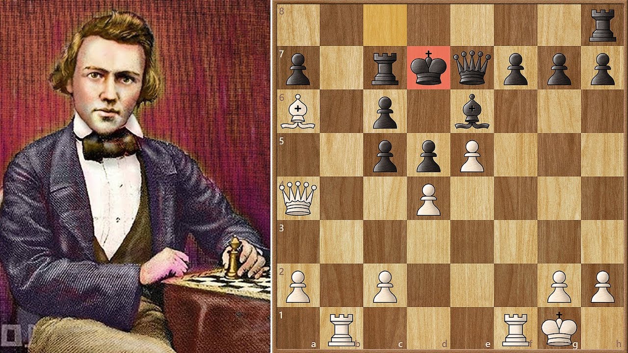The Only Move! || Morphy vs Löwenthal (1858)
