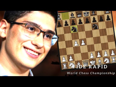 Mexican Defense Madness! -Alireza Firouzja Timur Gareyev -FIDE Rapid ...