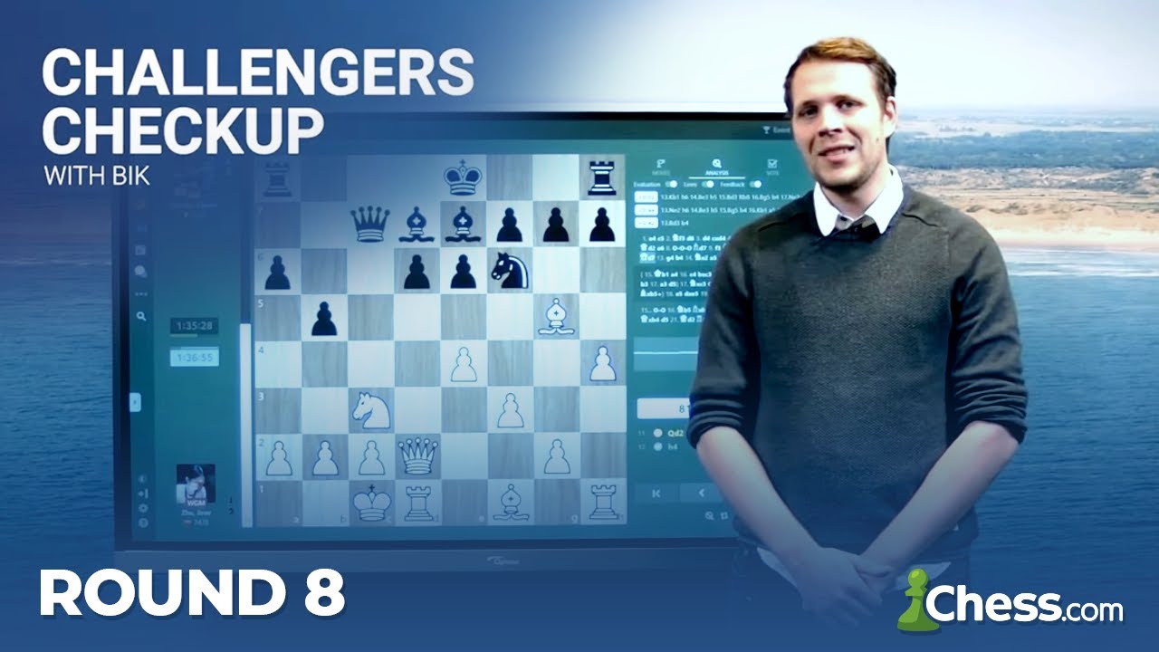 Tata Steel Challengers Checkup - Round 7 w/ Bik!