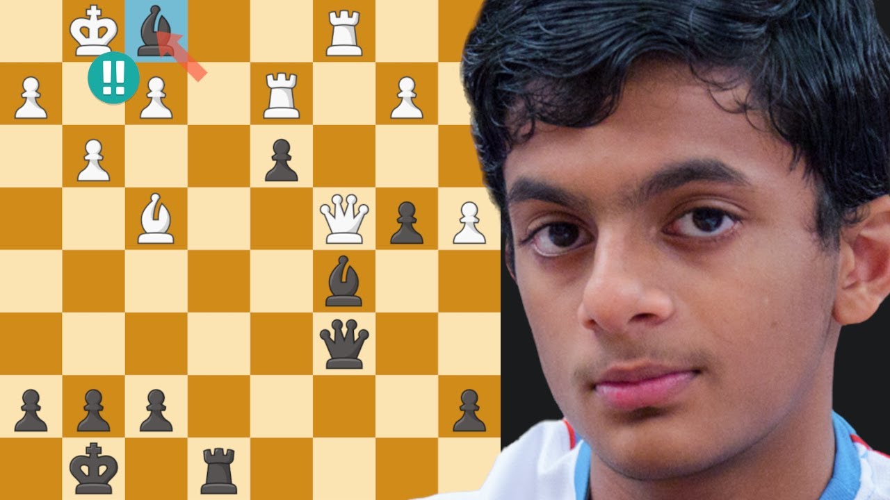 Nihal Sarin’s Best Chess Move!