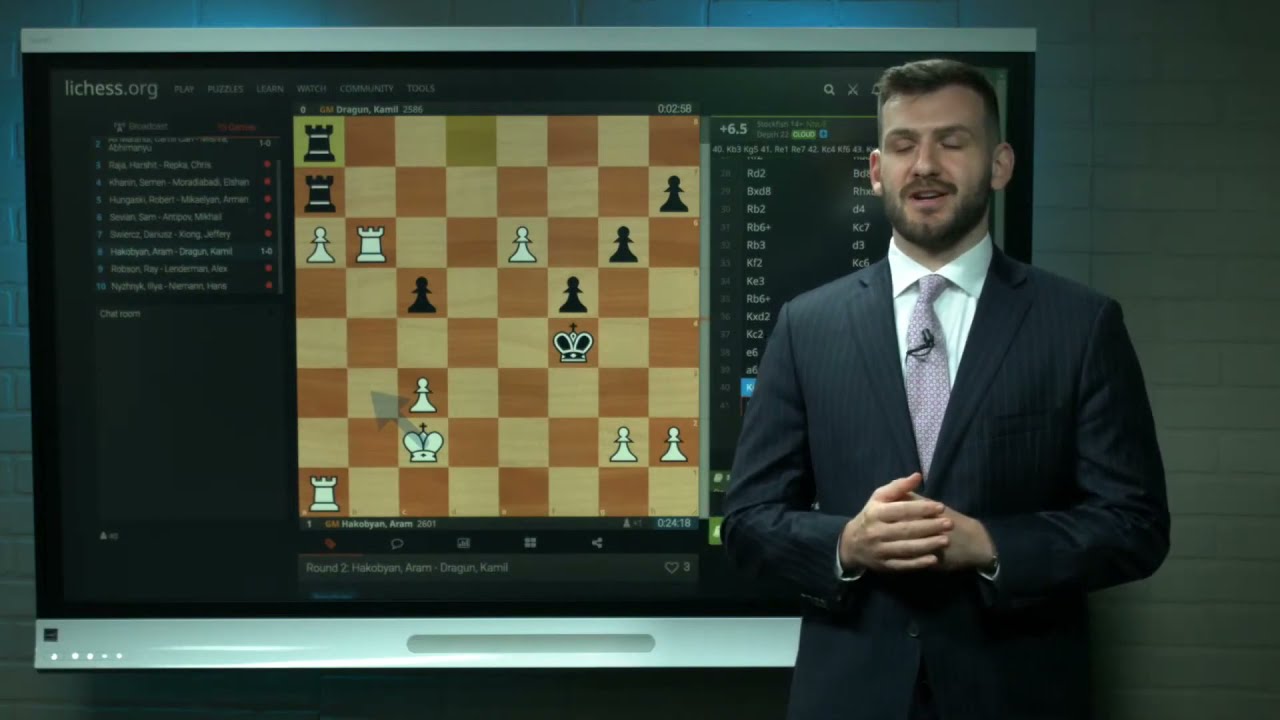 2022 Spring Chess Classic: Aram Hakobyan Interview | Round 2