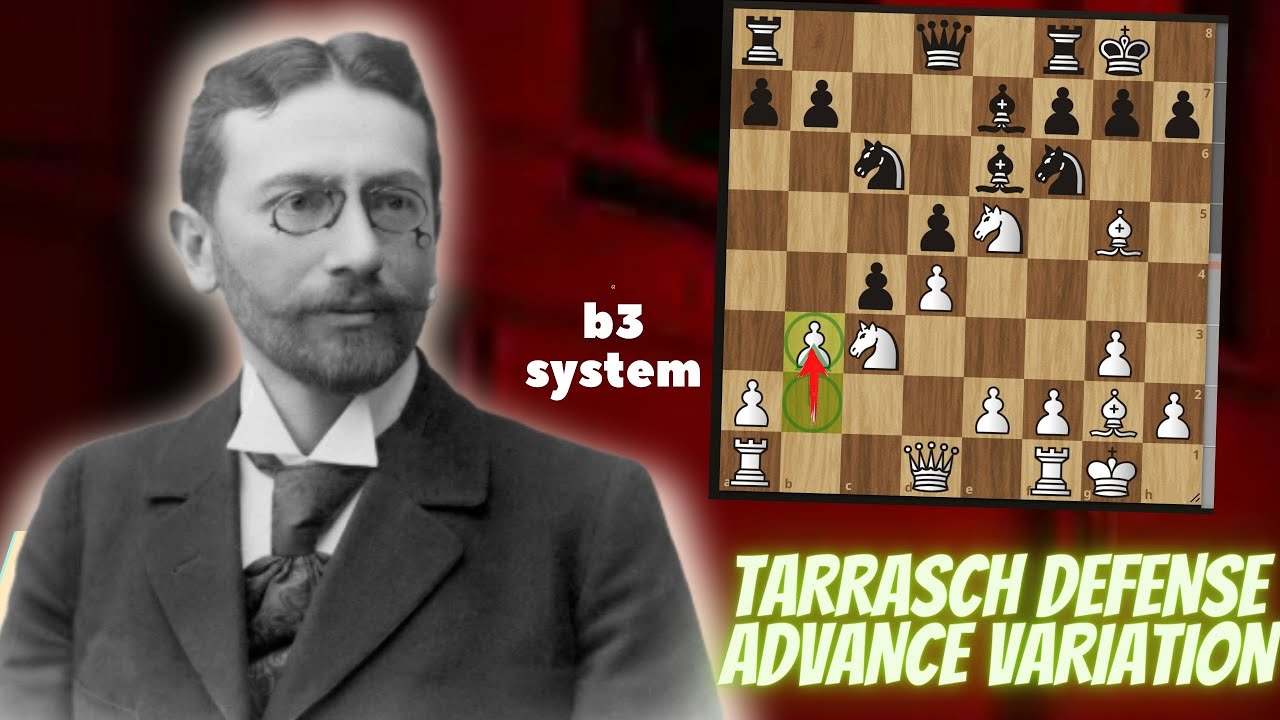 How to play the Tarrasch Defense Correctly -D34 Tarrasch Defense ...