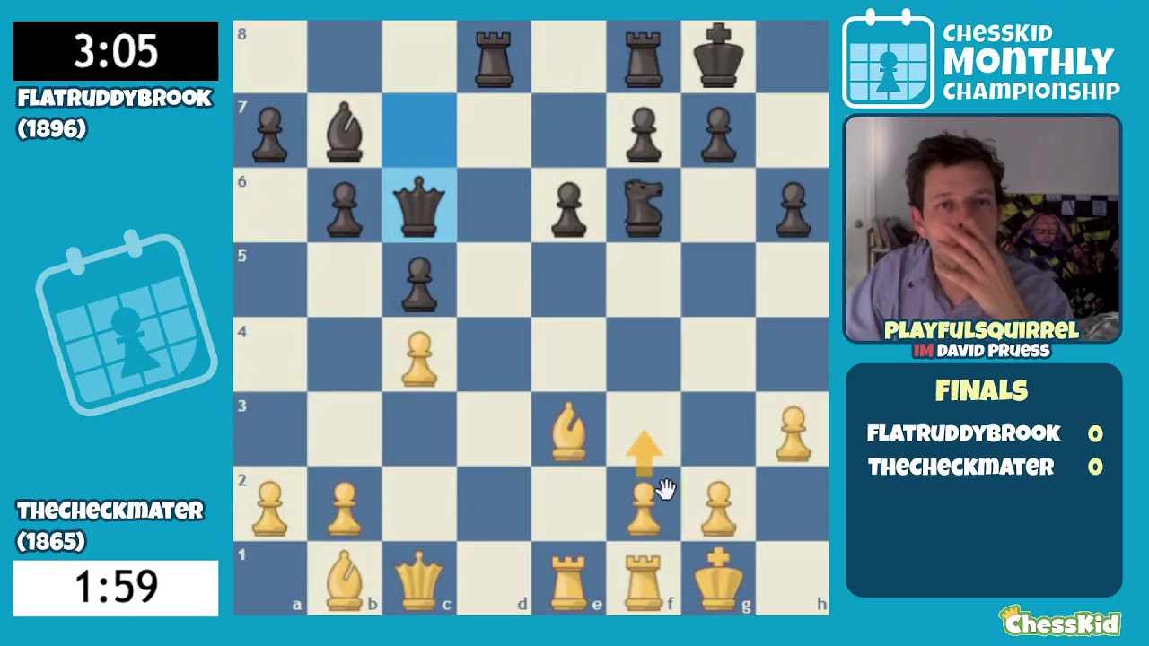 ChessKid Monthly Championship Knockouts: Later Edition with PlayfulSquirrel