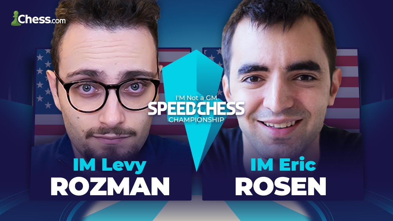 GothamChess vs. Eric Rosen | I’M Not A GM Speed Chess Championship