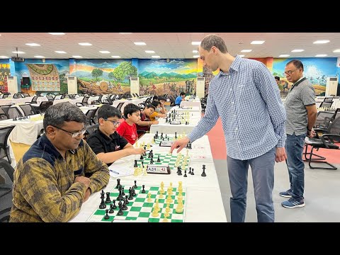 The simul with a Grandmaster | GM Boris Savchenko | 13th KIIT ...