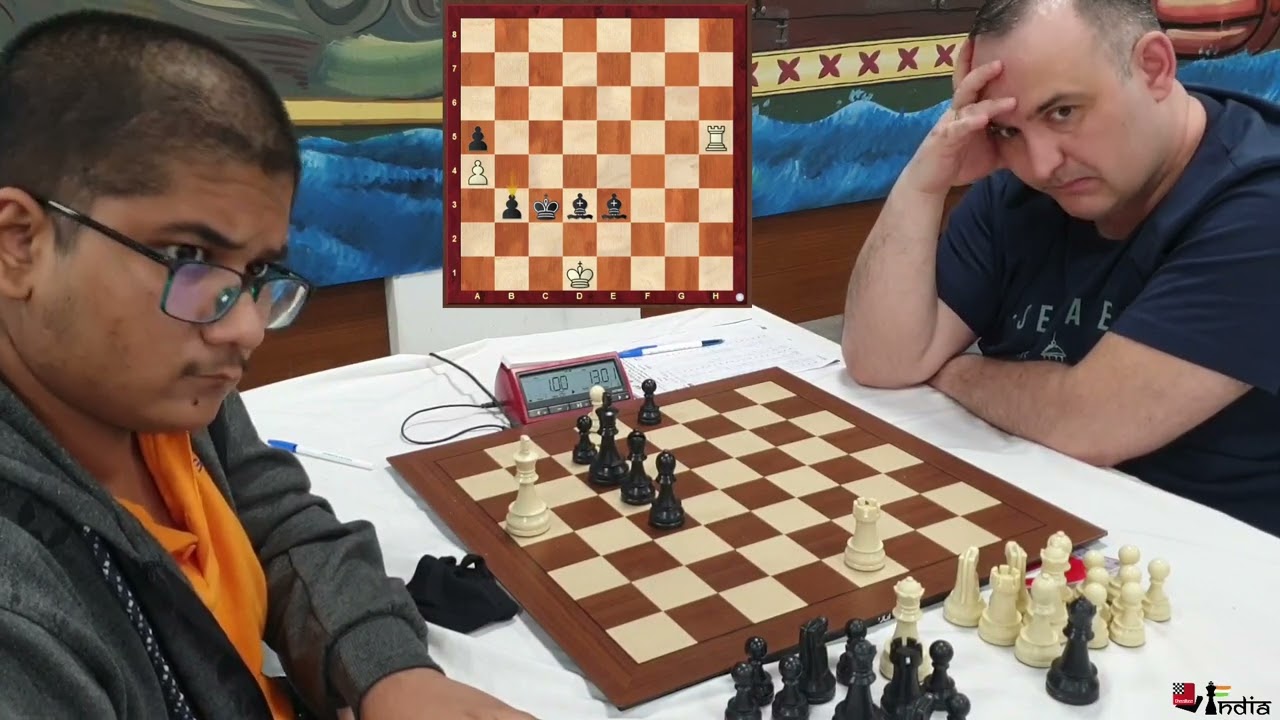 Finding stalemating ideas are never easy | Rupam Mukherjee vs GM Farrukh Amonatov