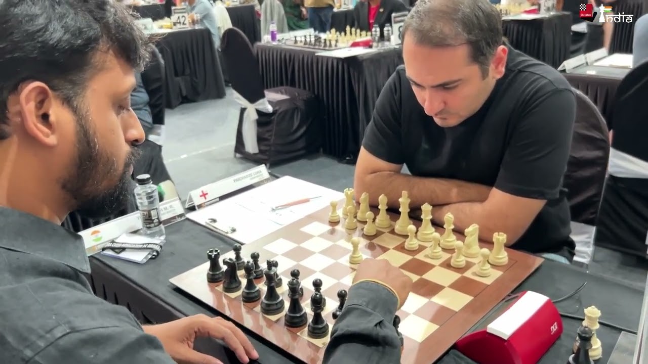 The mood before the start of Round 4 | 1st Maharashtra International ...