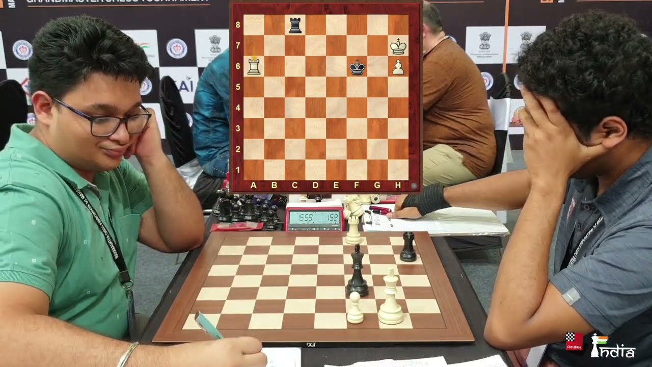 How to defend a passed pawn?| IM Srihari L R vs GM Deep Sengupta |1st ...