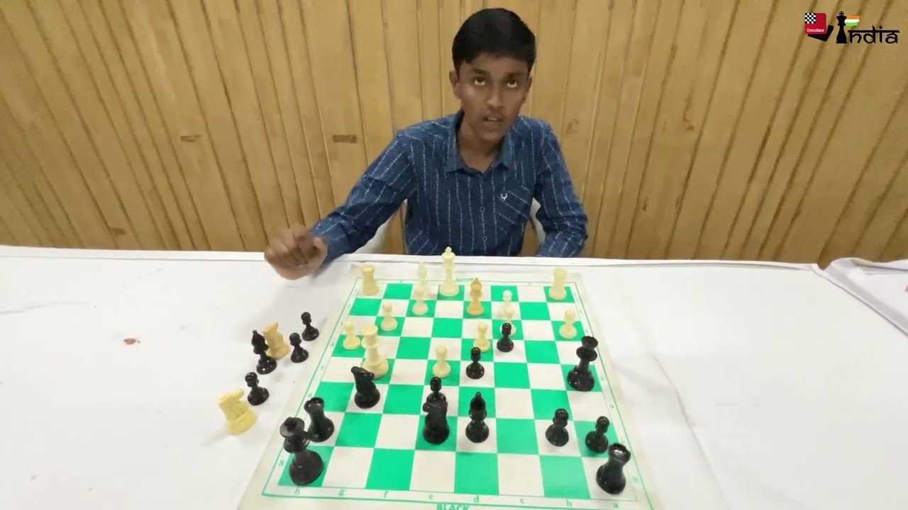 IM Manish shows his brilliant idea to beat IM Chakravarthi Reddy |1st ...