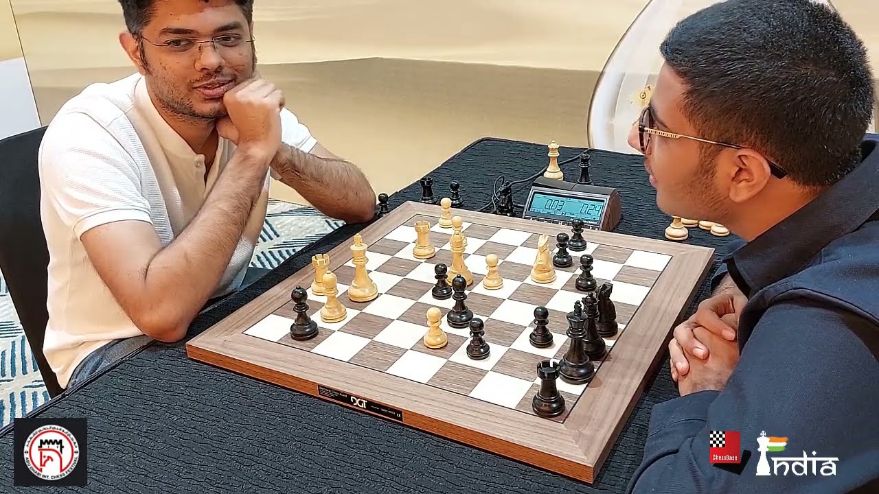 Coach vs Student - Srinath Narayanan vs Raunak Sadhwani | Abu Dhabi Blitz 2022