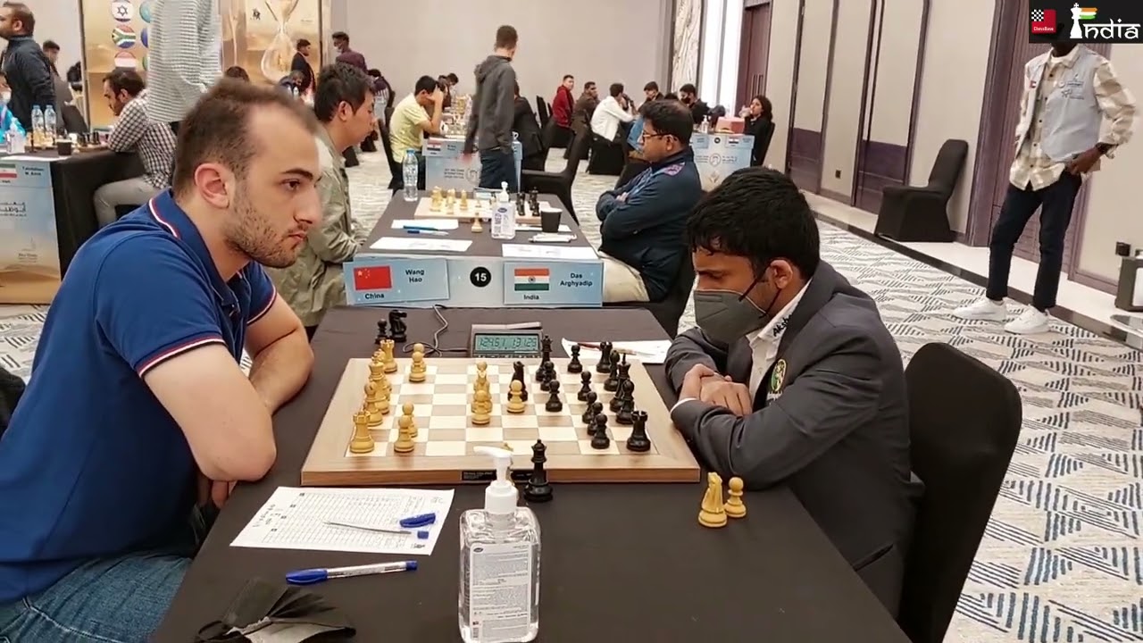Intense moments during the game of Nihal Sarin vs Aram Hakobyan | Abu Dhabi Masters