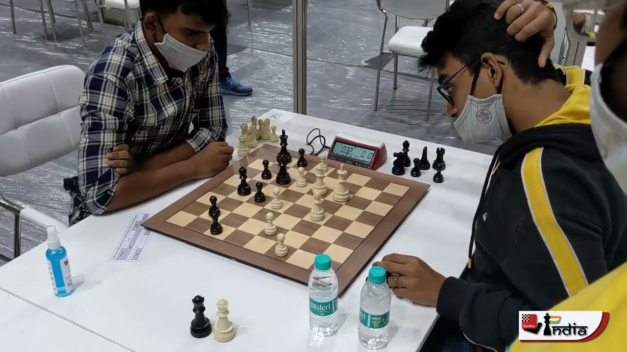 Touch move rule ends the Queen endgame abruptly | IM Avinash vs Surya