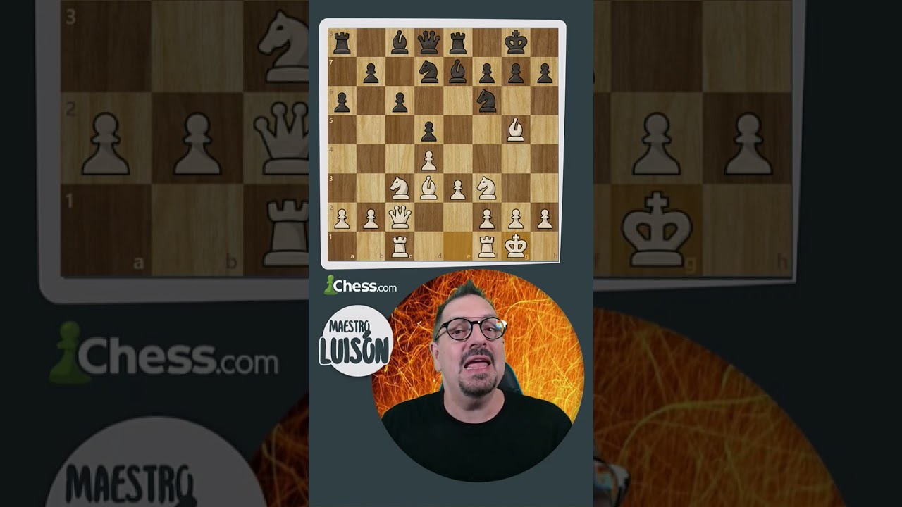 ⭐⭐⭐ TRAMPA de APERTURA en GAMBITO de DAMA