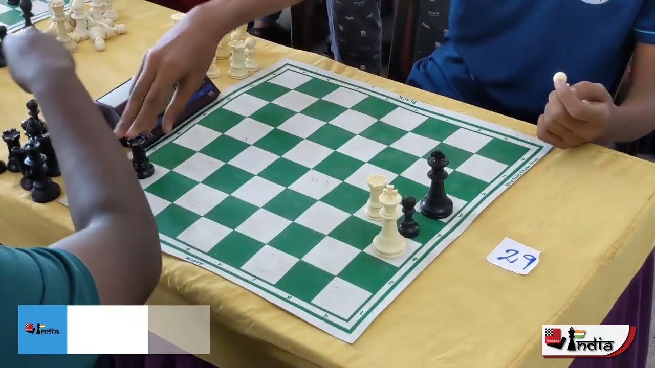 Must-know trap in Rook and Connected Passed Pawn Endgame | Jaivant vs ...