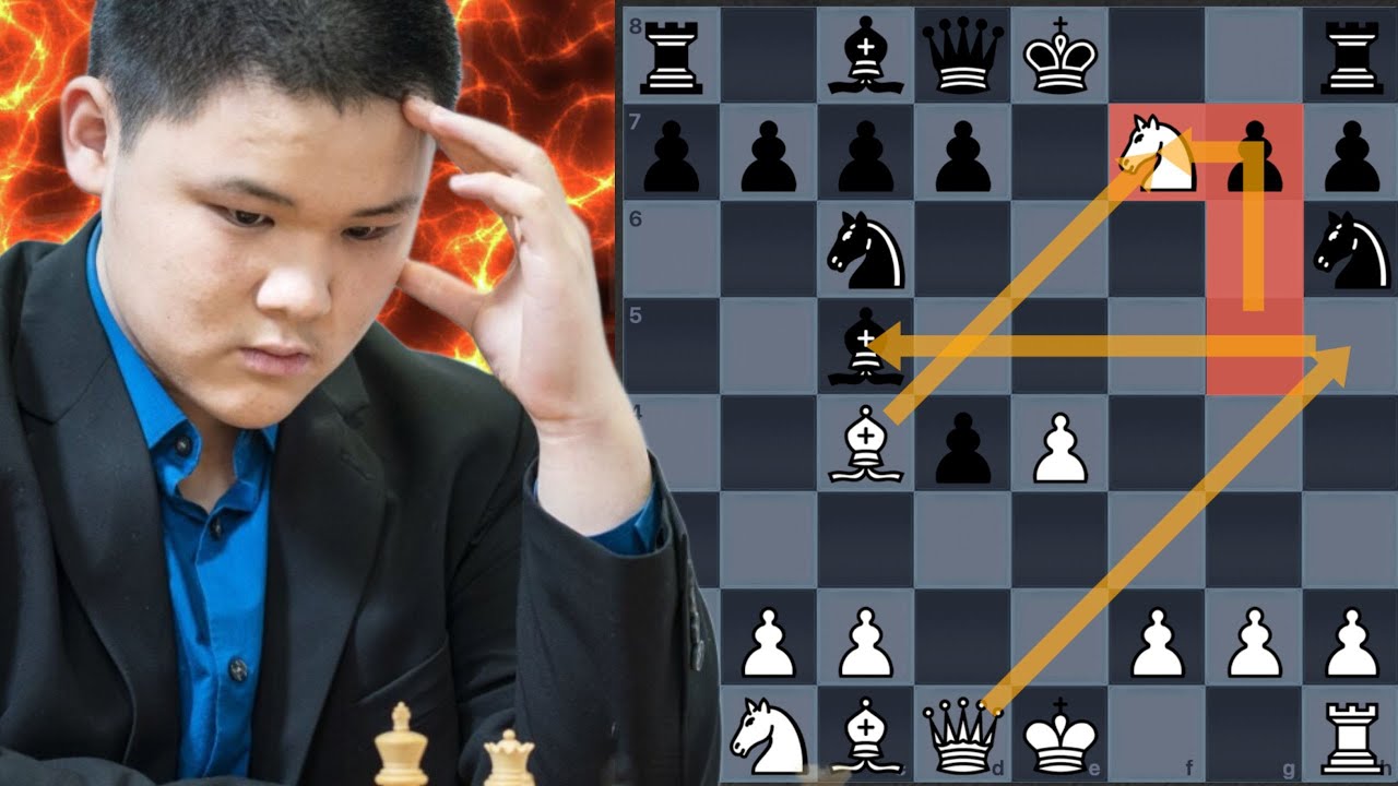 Awonder Liang CRUSHES Levon Aronian with the old SARRATT Variation of ...