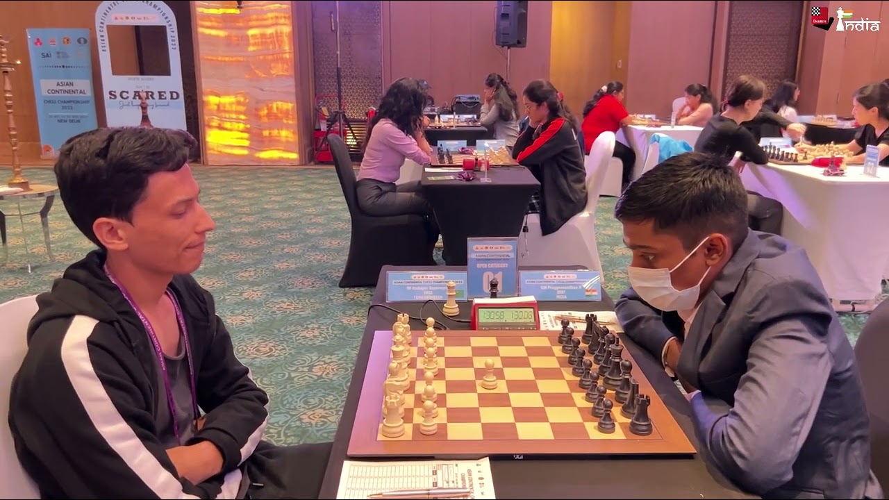 The mood before the start of the first round of the Asian Continental ...