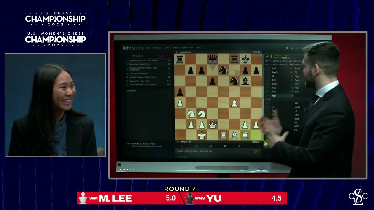 Megan Lee Takes Down Yu, is Co-Leader | Round 7