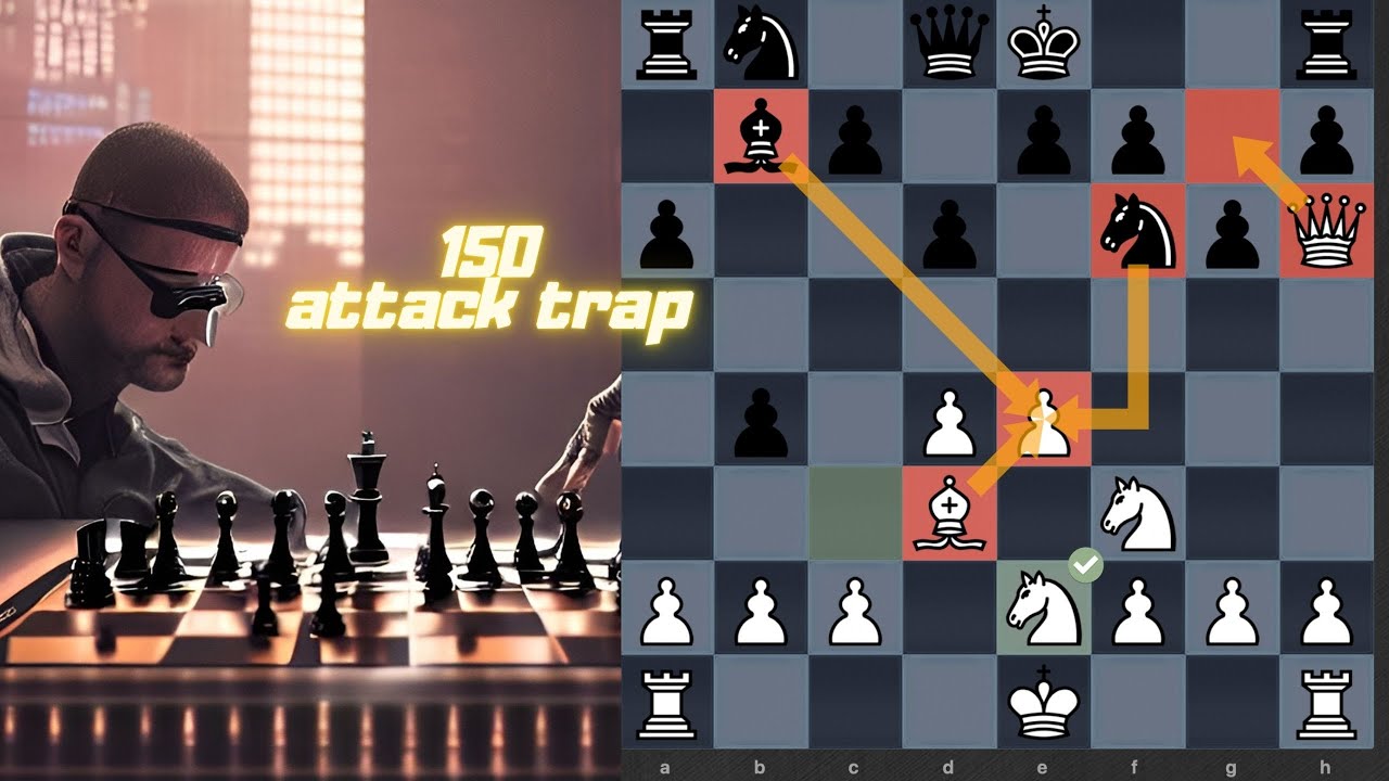 Pawn Sacrifice TRAP in the 150 ATTACK!