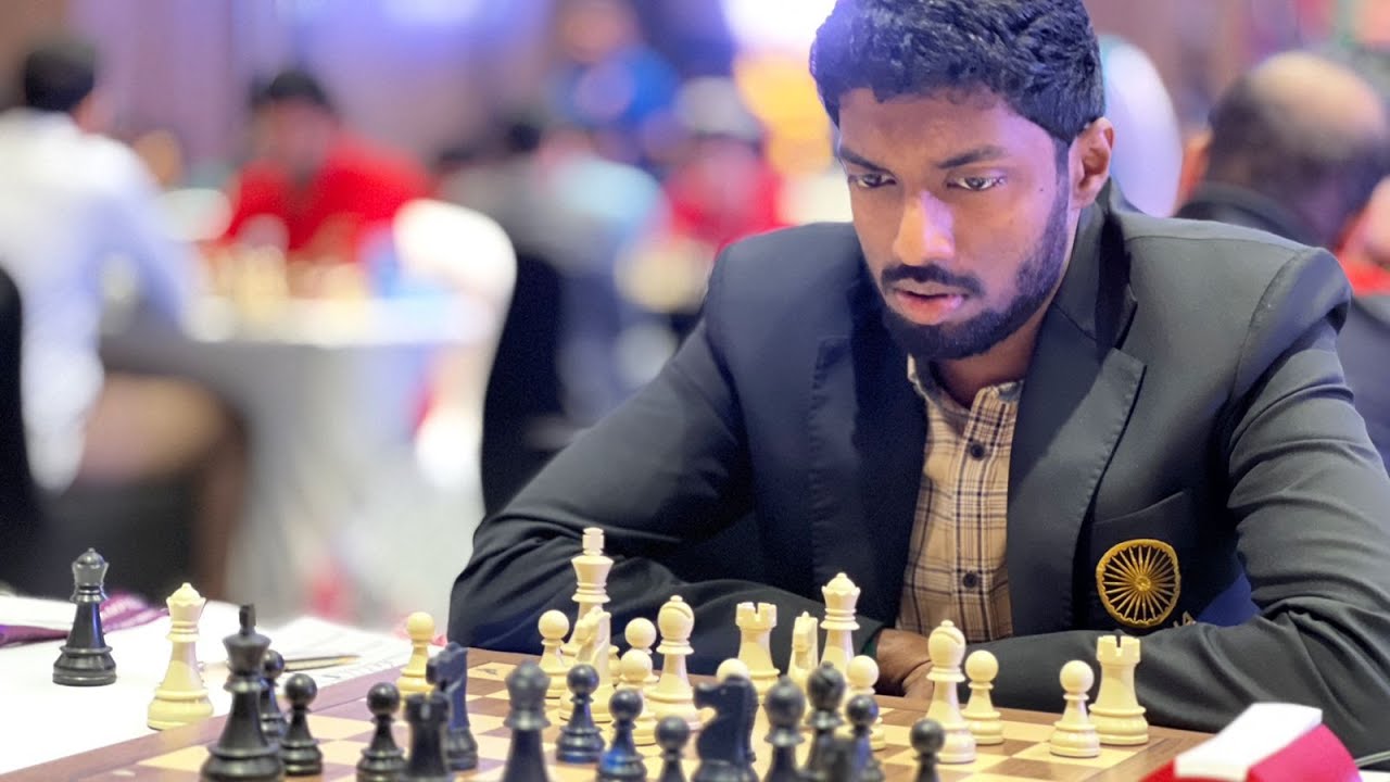 Adhiban Baskaran is back on the board with a bang | Adhiban vs ...