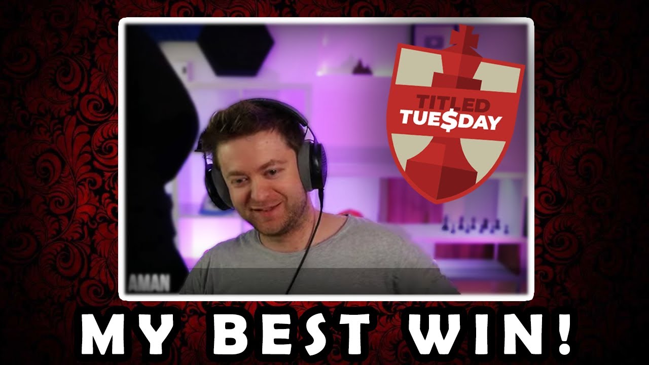 My BEST Titled Tuesday WIN