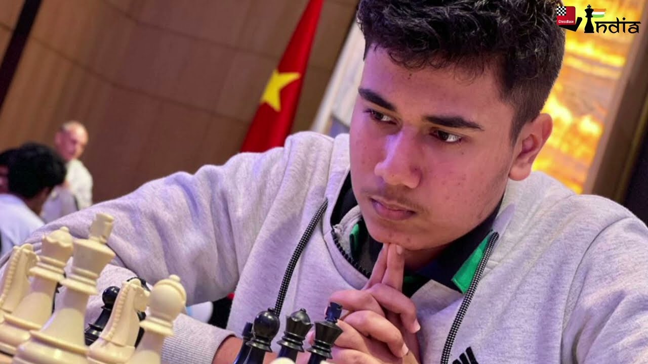 FM Ayush Sharma beats the second Grandmaster at the Asian Continental