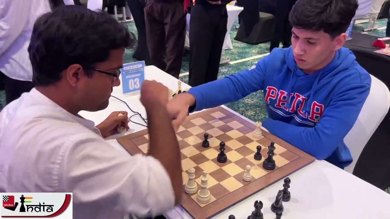 An Intense Rook vs Bishop Endgame | GM Iniyan P vs FM Azat Nurmamedov ...