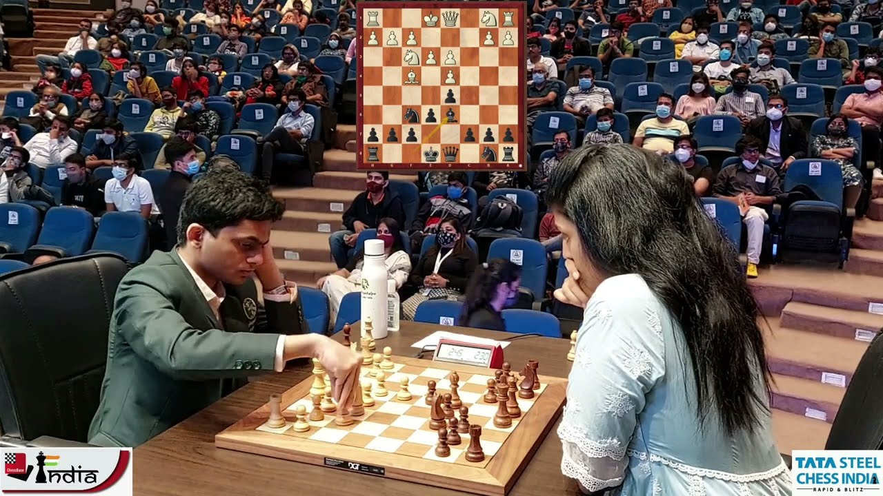 GM Harika Dronavalli takes on the Indian Speedster GM Nihal Sarin ...