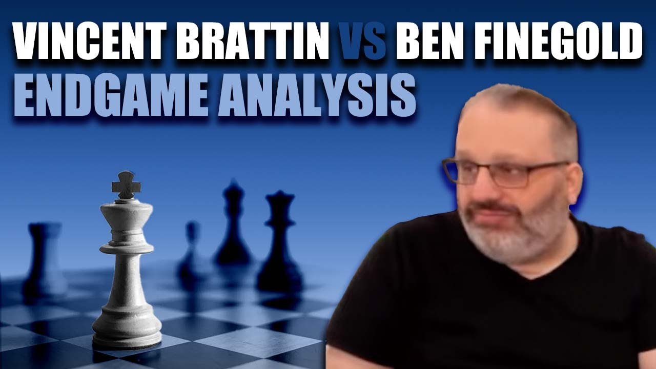 GM Ben Finegold Analyzes His Old Endgame Wins: Vincent Brattin vs Ben ...