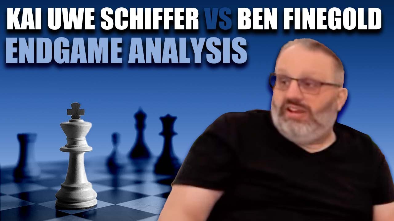 GM Ben Finegold Analyzes His Old Endgame Wins: Kai Uwe Schiffer vs Ben ...