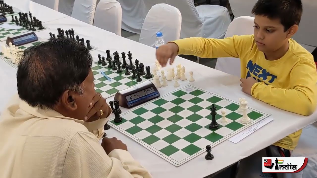 Threefold Repetition or Photographic Draw? 61-year-old Surajit vs 10 ...