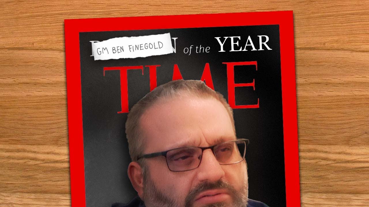 GM Ben Finegold Named GM Ben Finegold of The Year Thanks to This Sub ...