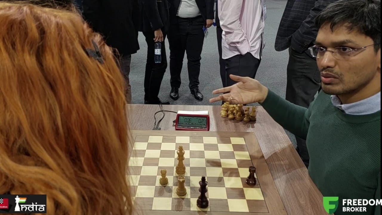 Why was the game paused? | Christopher Yoo vs Pentala Harikrishna