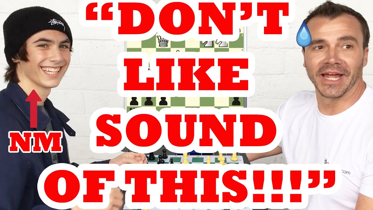 17 Year Old Master Goes For Hustle Glory vs IM Rated 2402! IM Danny ...