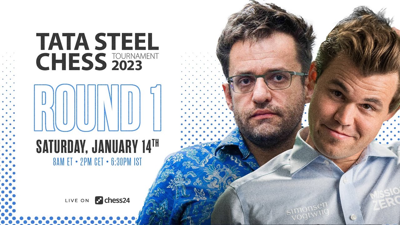 Tata Steel Chess 2023 | Round 1 | Commentary by Laurent Fressinet ...